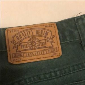 J.G HOOK | Jeans | Vintage Dark Green Jeans | Poshmark